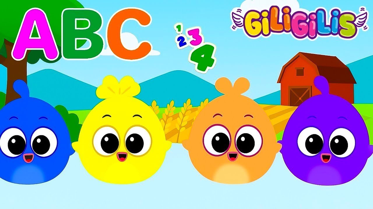 🎨 Learn ABC Song + Numbers & Colors | Alphabet & Learning Songs for ...