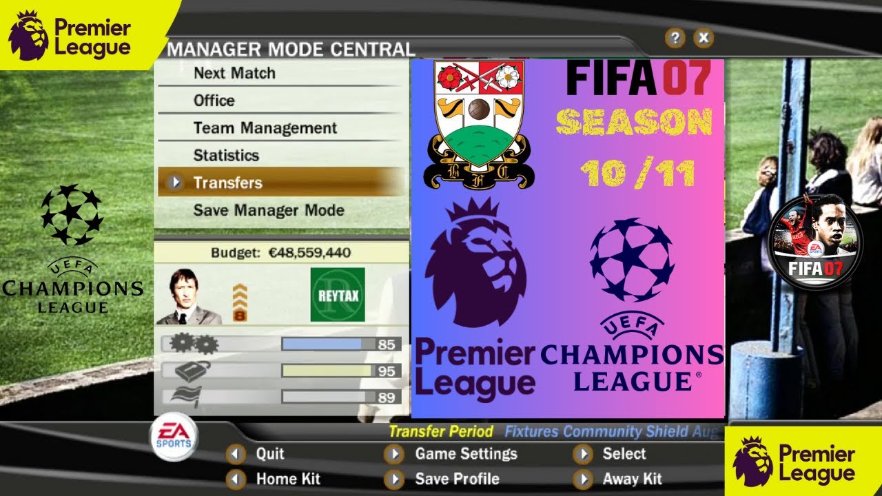 #90 - FIFA 07 Manager Mode - "Barnet, From Football League Two To The ...
