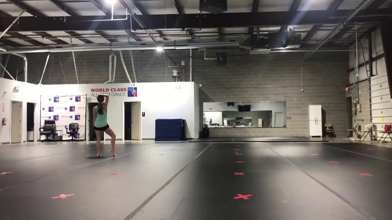 Greta Clark 2020 dance team - YouTube