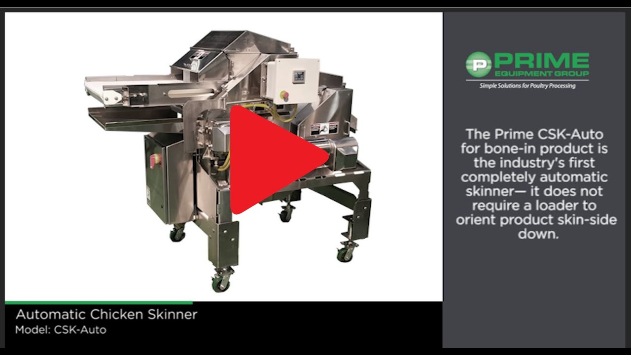 CSK-Auto Automatic Chicken Skinner - YouTube