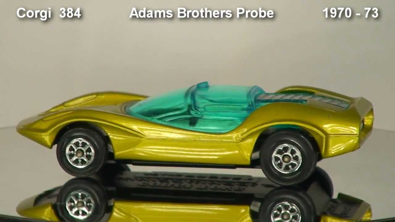 1970 Corgi Diecast no 384 Adams Brothers Probe #adultdiecast - YouTube