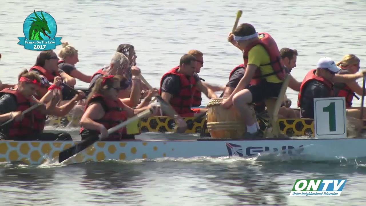 Dragon On The Lake 2017: Boat Race Finals - YouTube