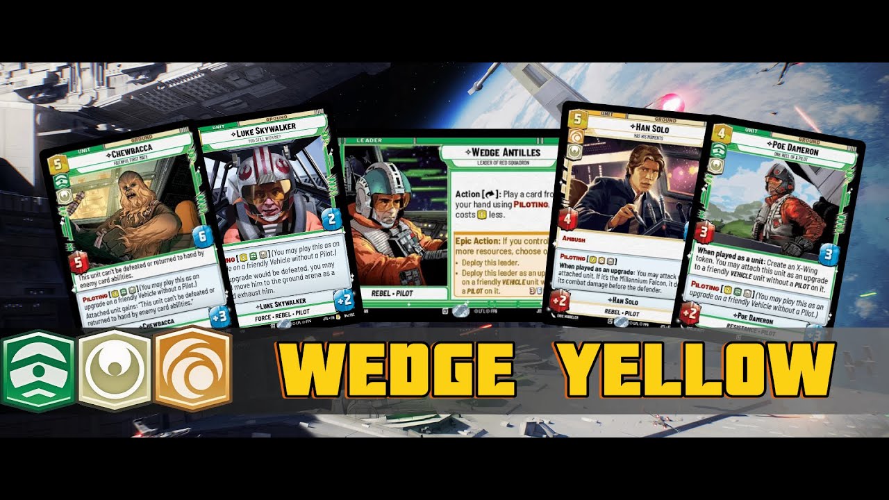 WEDGE YELLOW IS SUPER FAST !! | Jump to Light Speed | Star Wars ...