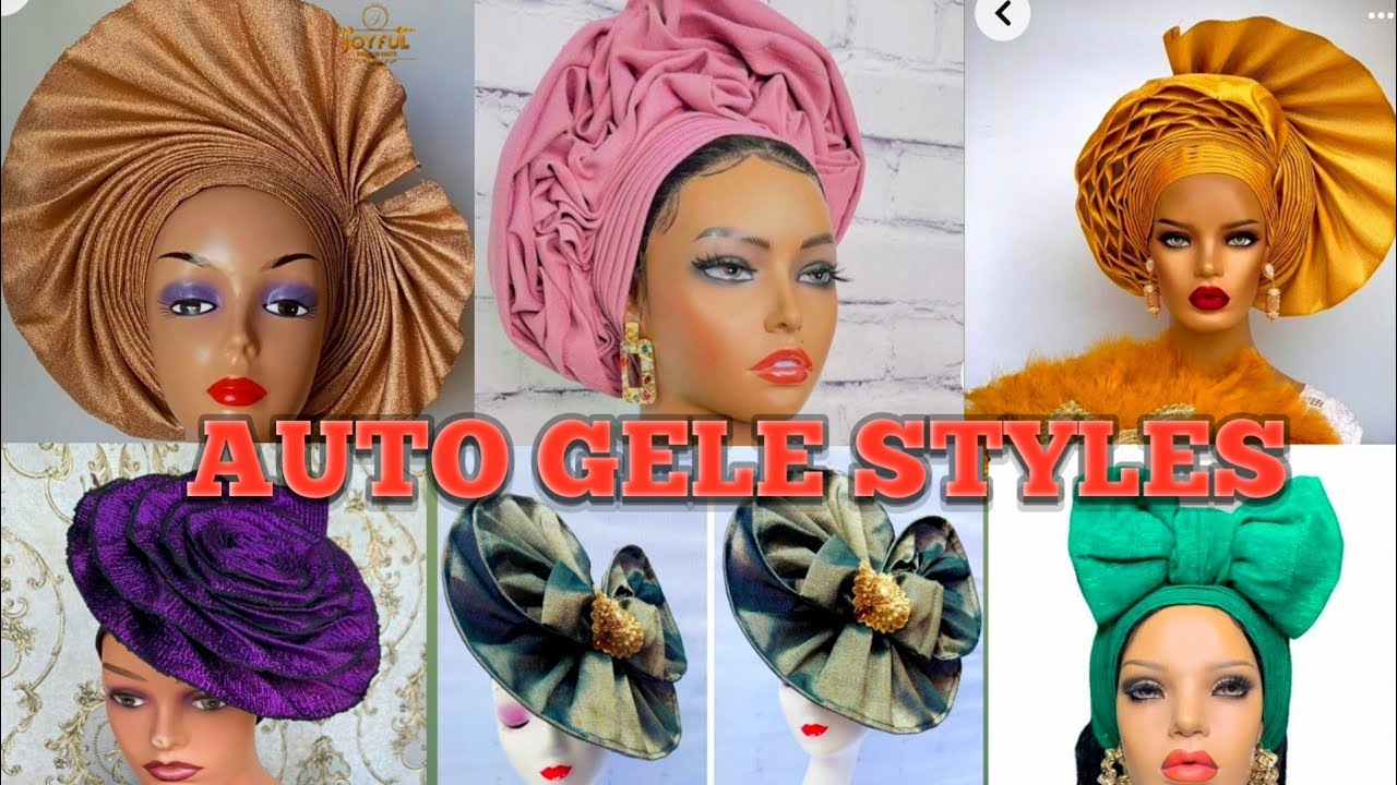 AWESOME DIFFERENT AUTO GELE STYLES | NIGERIAN HEAD GEAR | - YouTube