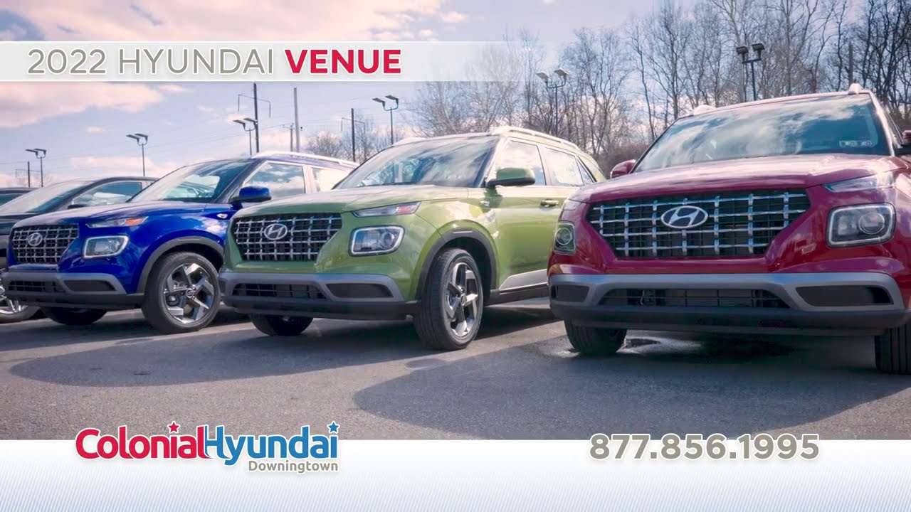 Come Check Out the 2022 Hyundai Venue at Colonial Hyundai of ...