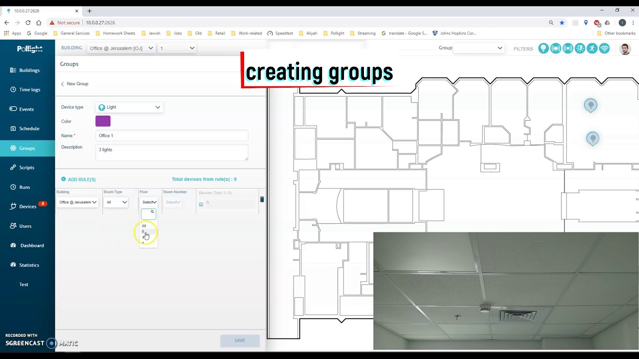 Pollight main office - YouTube