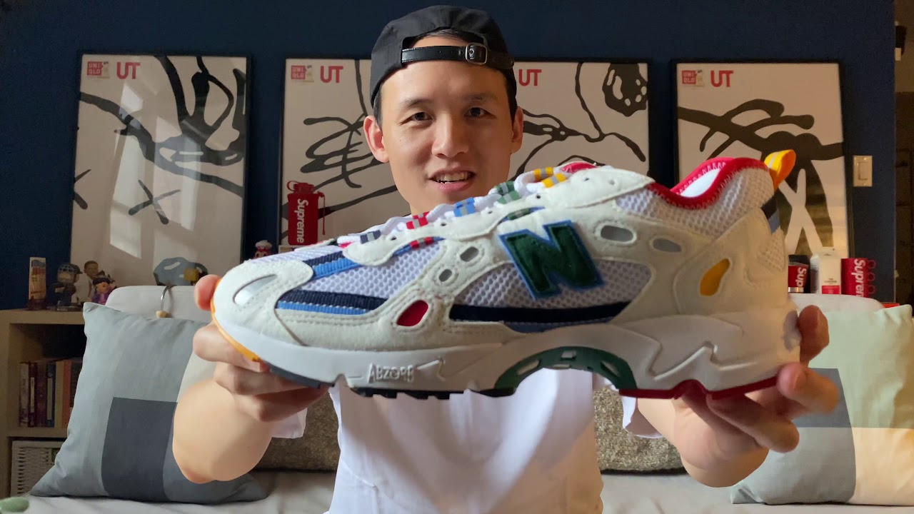 今年目前最美的NB聯名！New Balance 827 x Aimé Leon Dore開箱 - YouTube