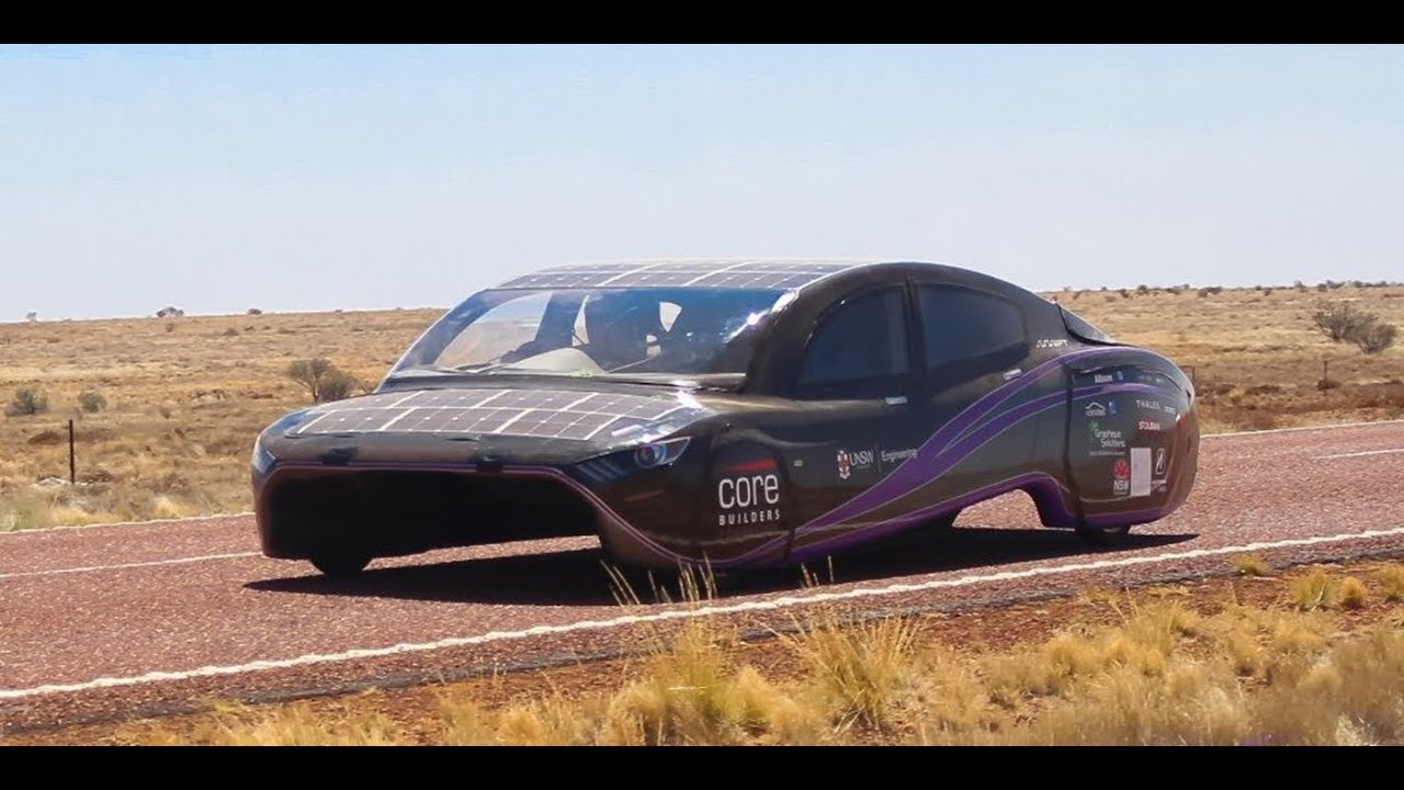 Carro solar bate recorde mundial de eficiência - YouTube