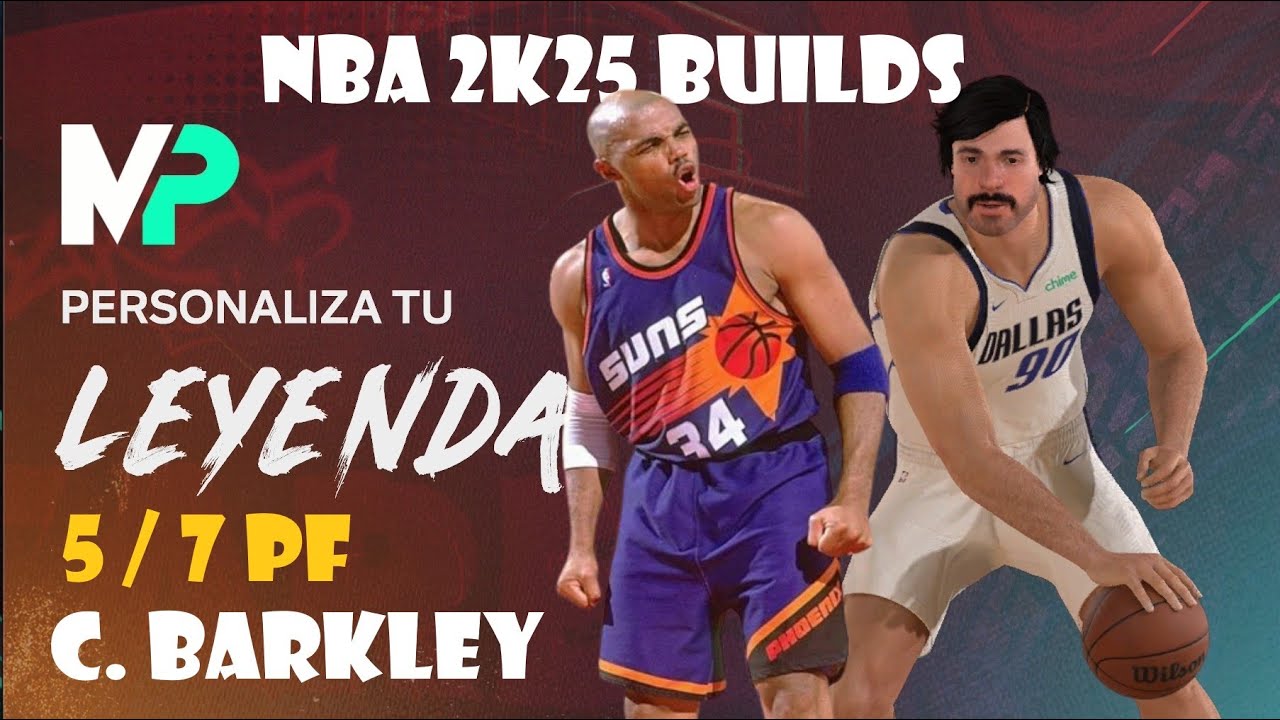NBA 2k25 - PF C.Barkley - Mis Builds - 5/7 #nba2k25 - YouTube