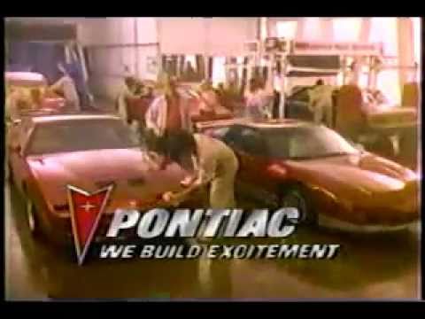 1987 Pontiac TV Commercial - 2, Fiero, Firebird, Trans Am, Sunbird ...