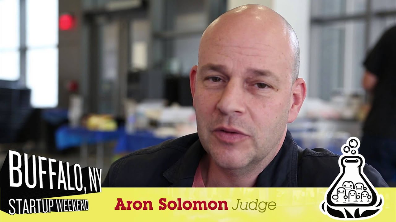 Aaron Solomon - Judge - What is Buffalo Startup Weekend? - YouTube