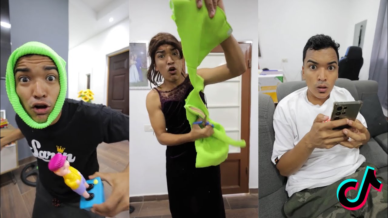 ROMPIERON EN GORRITO DE LARIN JUNIOR | NUEVOS TIKTOKS DE ALFREDO LARIN ...