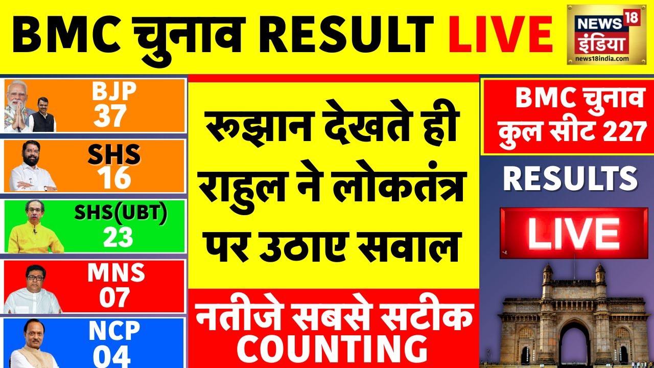 BMC Elections 2026 Results Counting Live: Mumbai Civic Elections 2026 ...