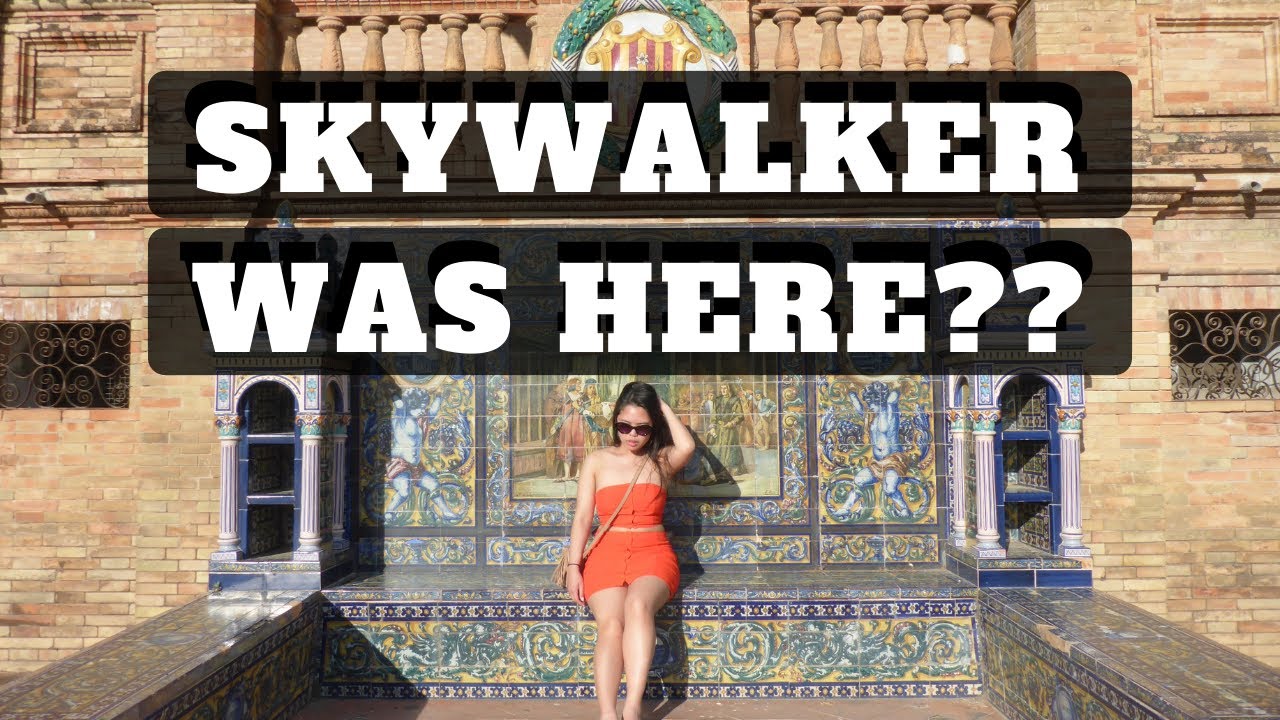 STAR WARS filmed here (Plaza de España, Seville) - YouTube