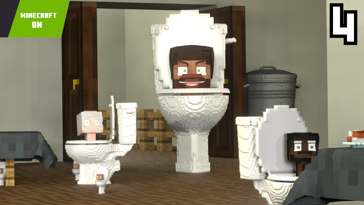 SKIBIDI TOILET Minecraft Animation - SKIBIDI CRAFT 4 - YouTube