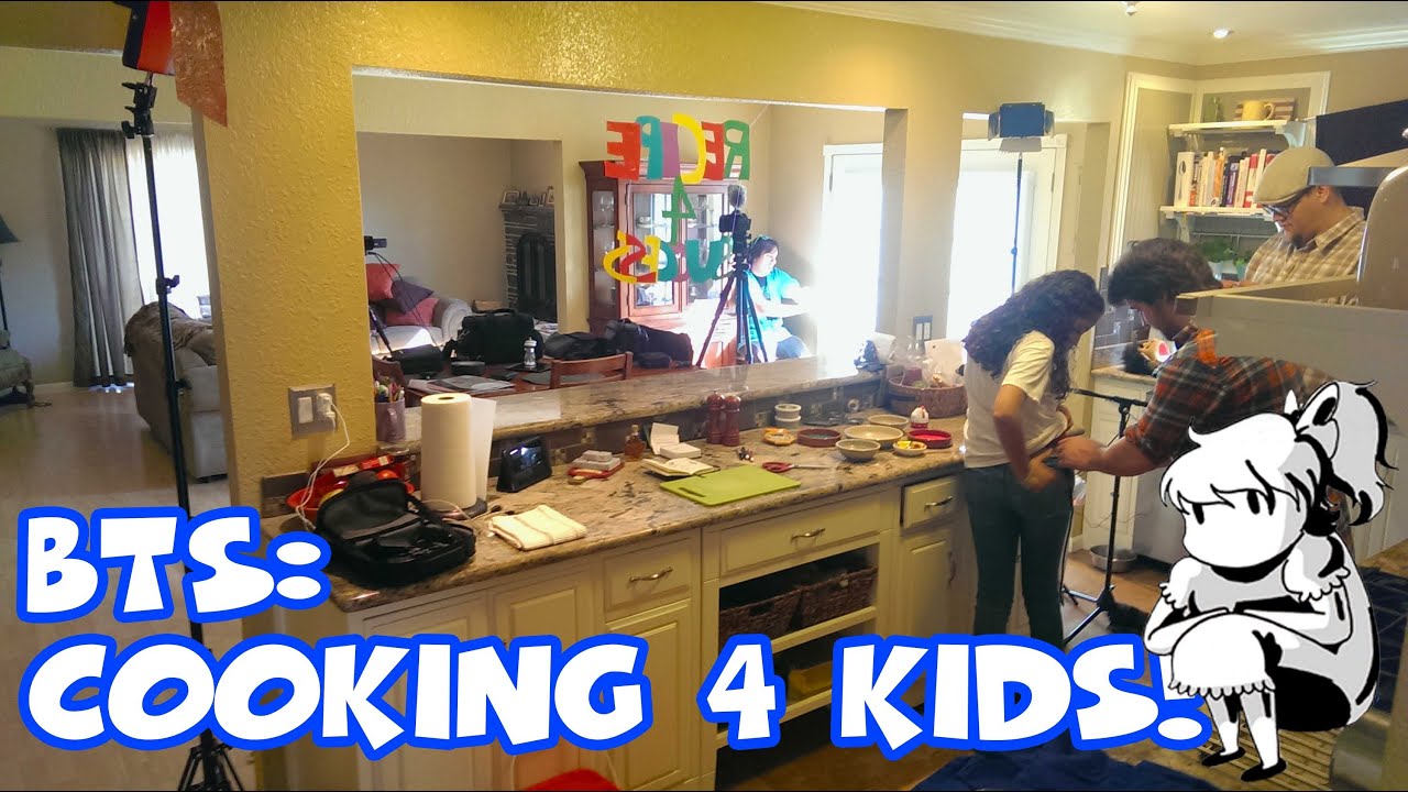 Behind the Scenes on "Cooking 4 For Kids" - YouTube
