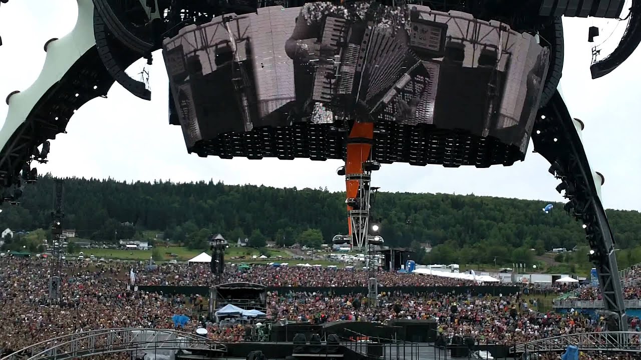 Arcade Fire opening for U2 360 Tour in Moncton, NB - No Cars Go - YouTube