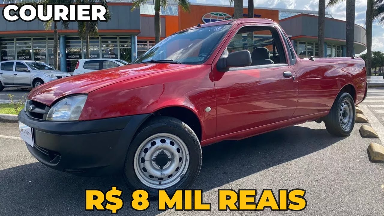 FORD COURIER À VENDA POR APENAS 8 MIL REAIS - YouTube