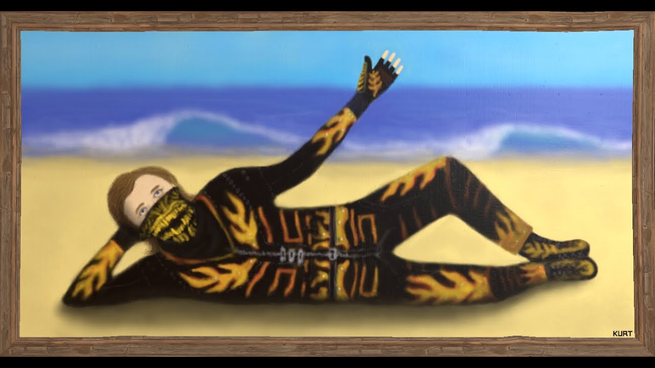 Birthday present for Monstera (Rust Art Timelapse) - YouTube