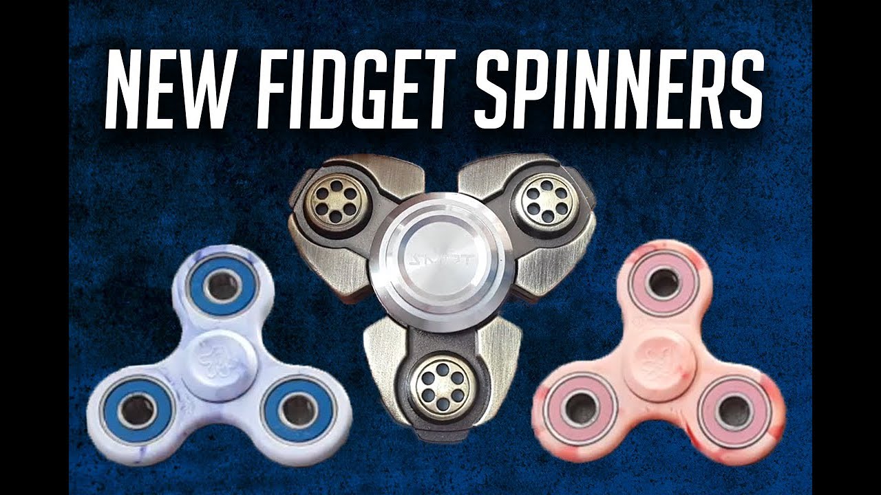 *NEW* fidget spinners designs review - Giggle Hands - YouTube