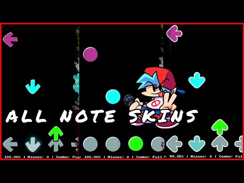 Roblox Funky Friday All Note Skins (January 2022) - YouTube