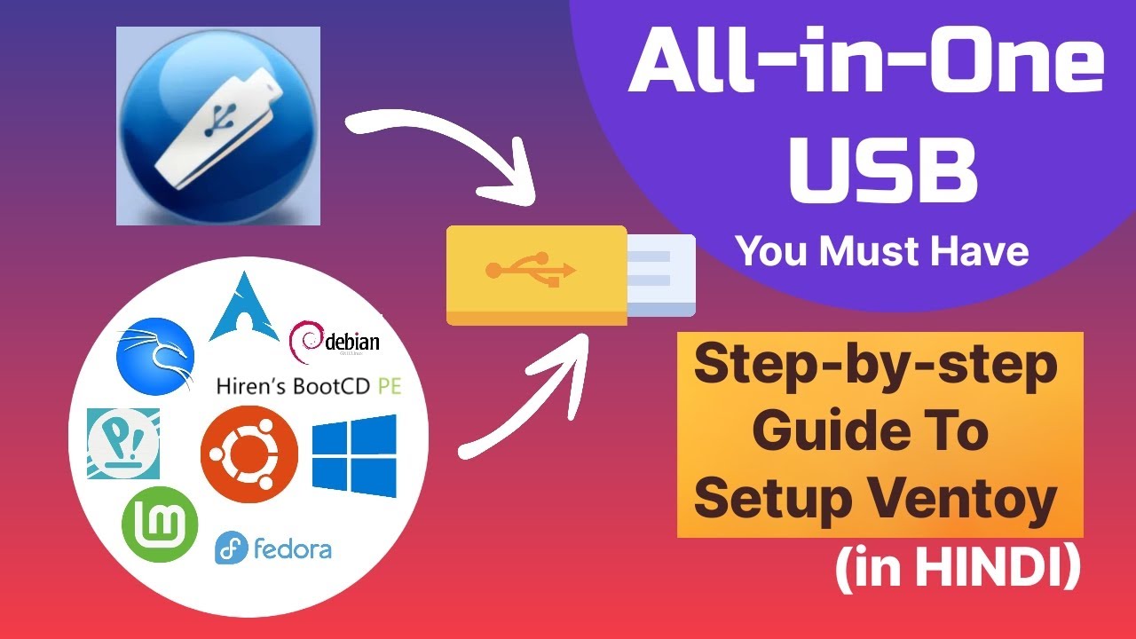 How to Create a multi-bootable USB for Linux distros & ISO(s) using ...
