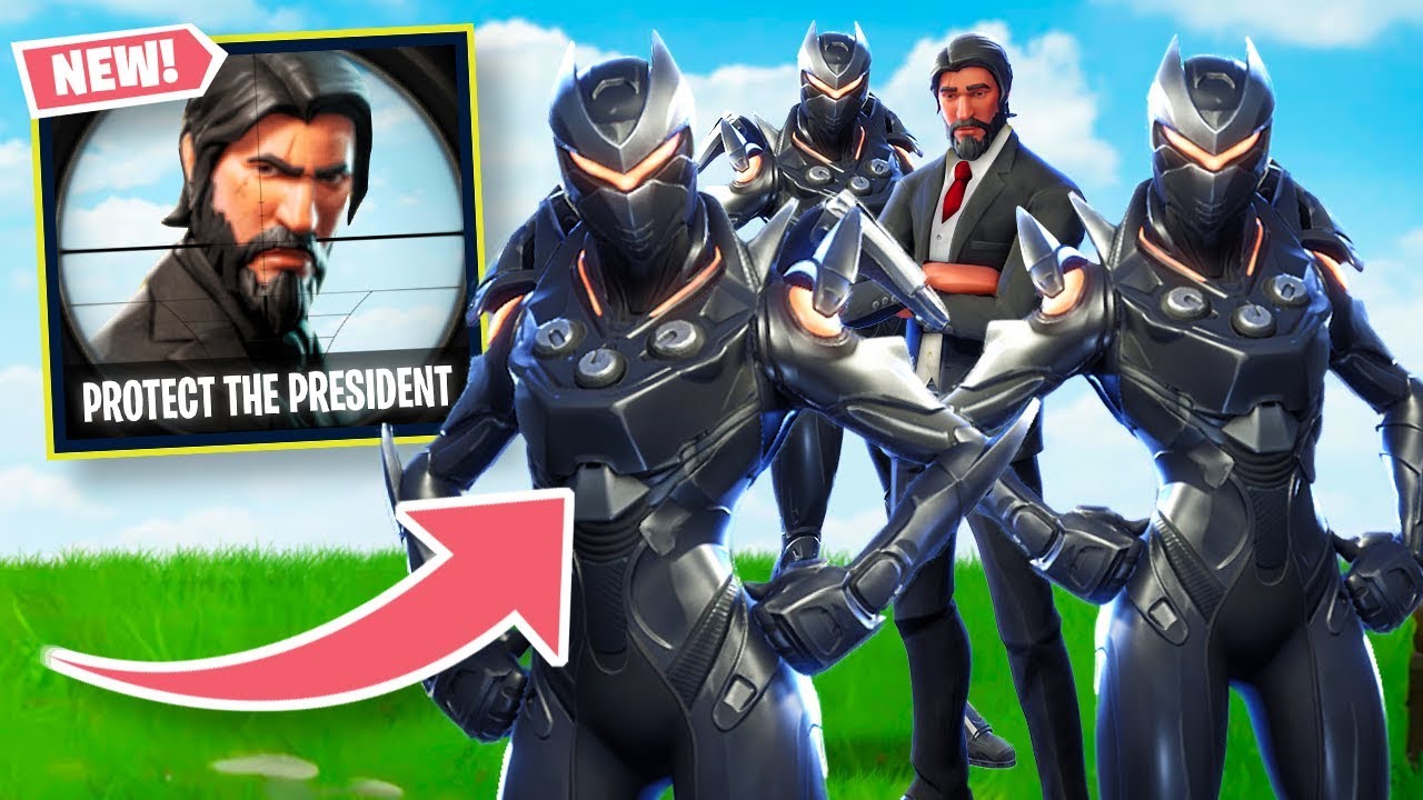 PROTECT THE PRESIDENT in Fortnite Battle Royale - YouTube