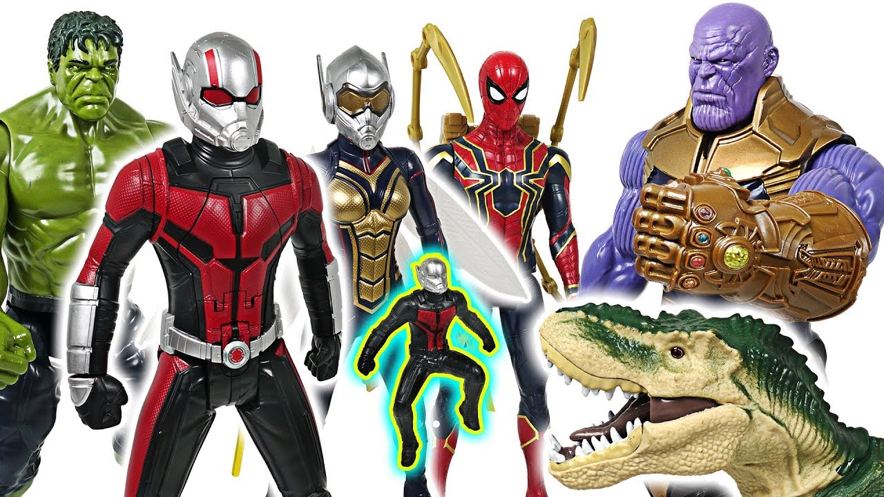 Marvel Avengers Ant-Man and Wasp, Hulk! Defeat the Thanos with insect ...