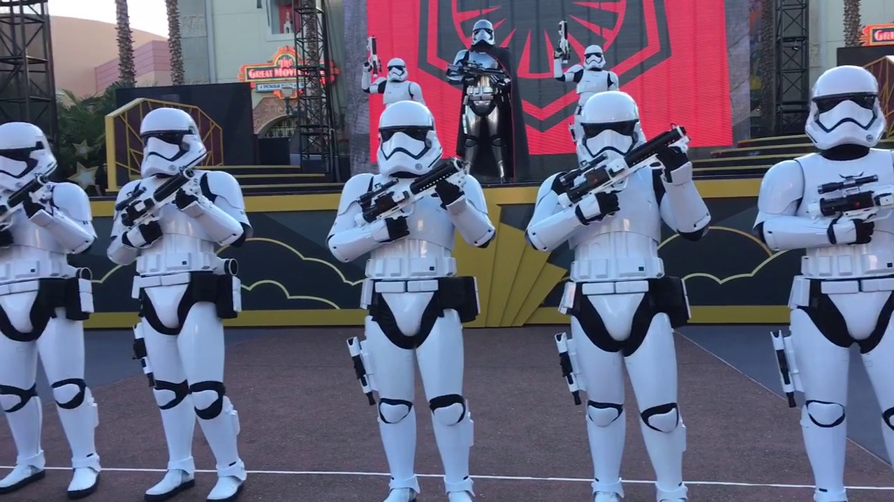March of the First Order- Disney 2016 - YouTube