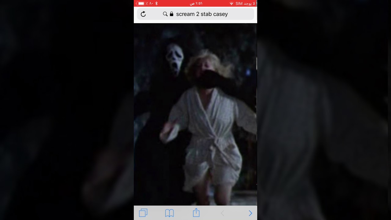 Chris Durand as Ghostface from Scream 2 with the stab franchise and the ...