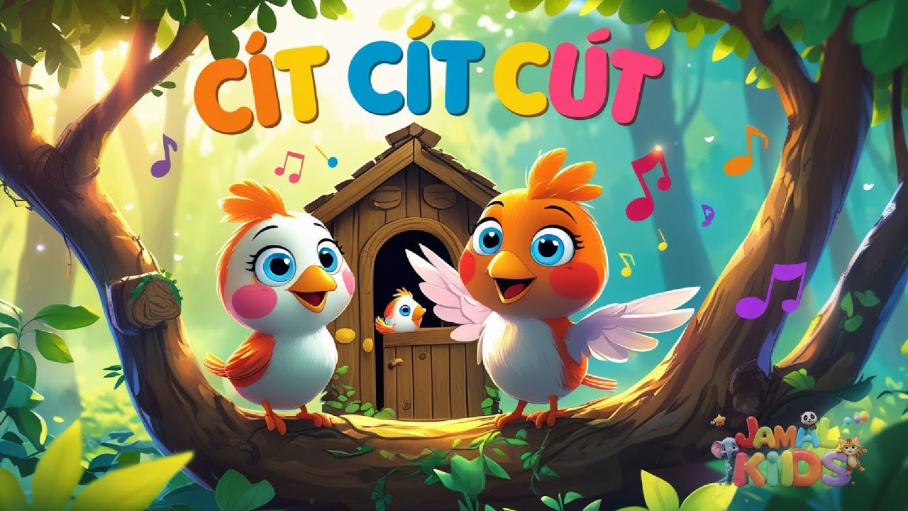 CIT CIT CUIT BURUNG BERNYANYI I LAGU ANAK DAN BALITA POPULER 2025 I ...