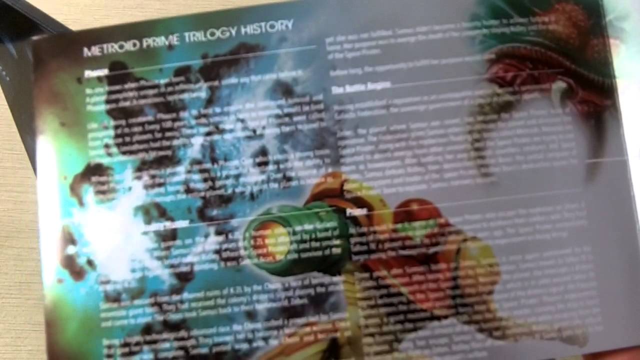 Metroid Prime Trilogy Collector's Edition Retro Unboxing - YouTube