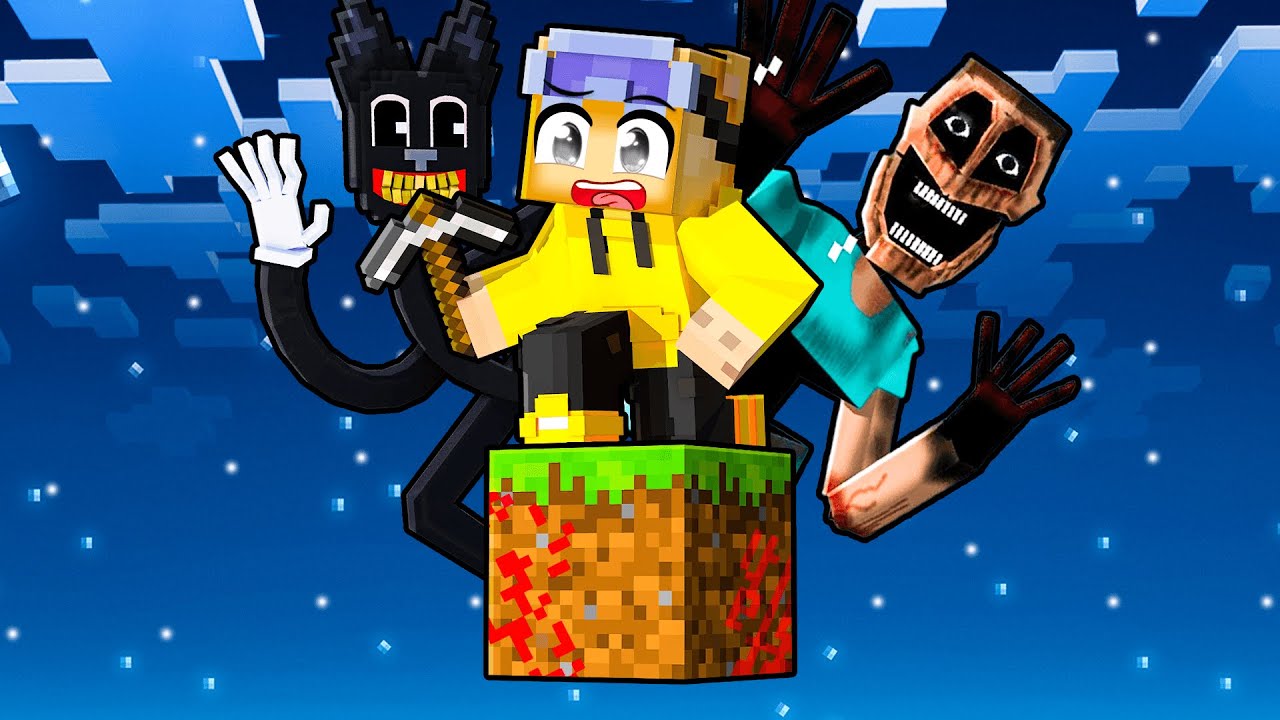 One Block MIMICER Cartoon Cat... - YouTube