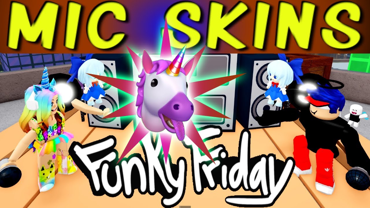 Friday Night Funkin' MIC SKINS - Funky Friday Mod - YouTube