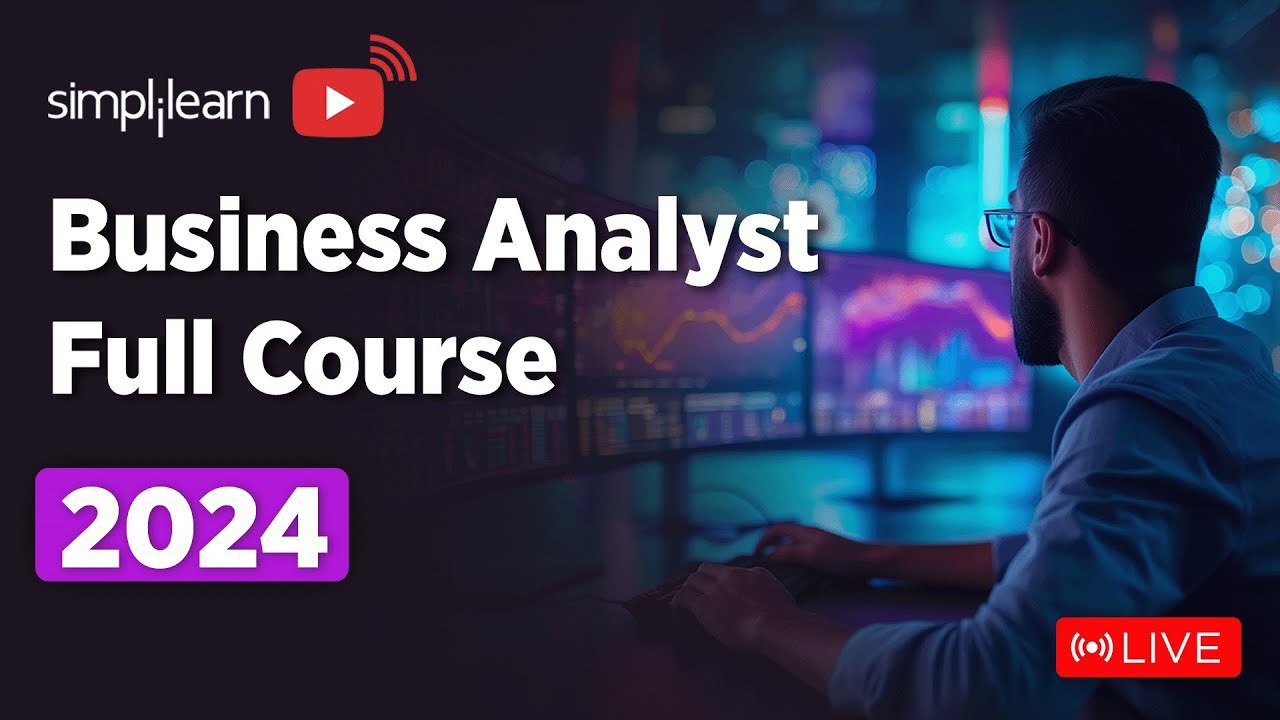 🔥 Business Analyst Full Course 2024 | Learn PowerBI SQL Excel 🔴LIVE ...