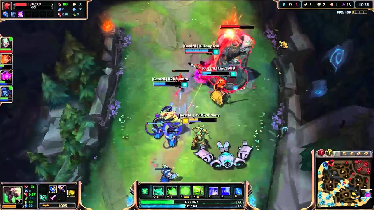 League of Legends - 5v5 Ranked (GamingstationNL) - Full game - YouTube