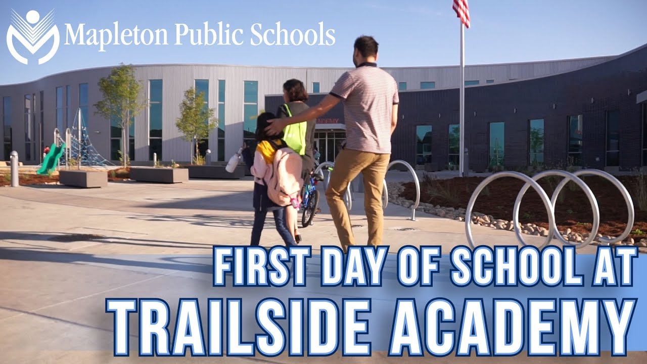 First Day of School at Trailside Academy - YouTube