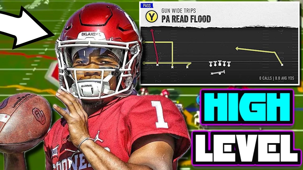 This "PRO STYLE" Offense in College Football 25! Gun Wide Trips Scheme ...