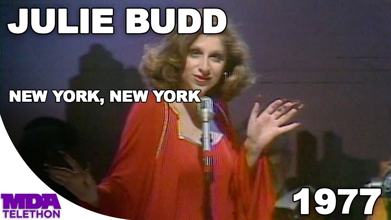 Julie Budd - New York, New York (1977) | MDA Telethon - YouTube
