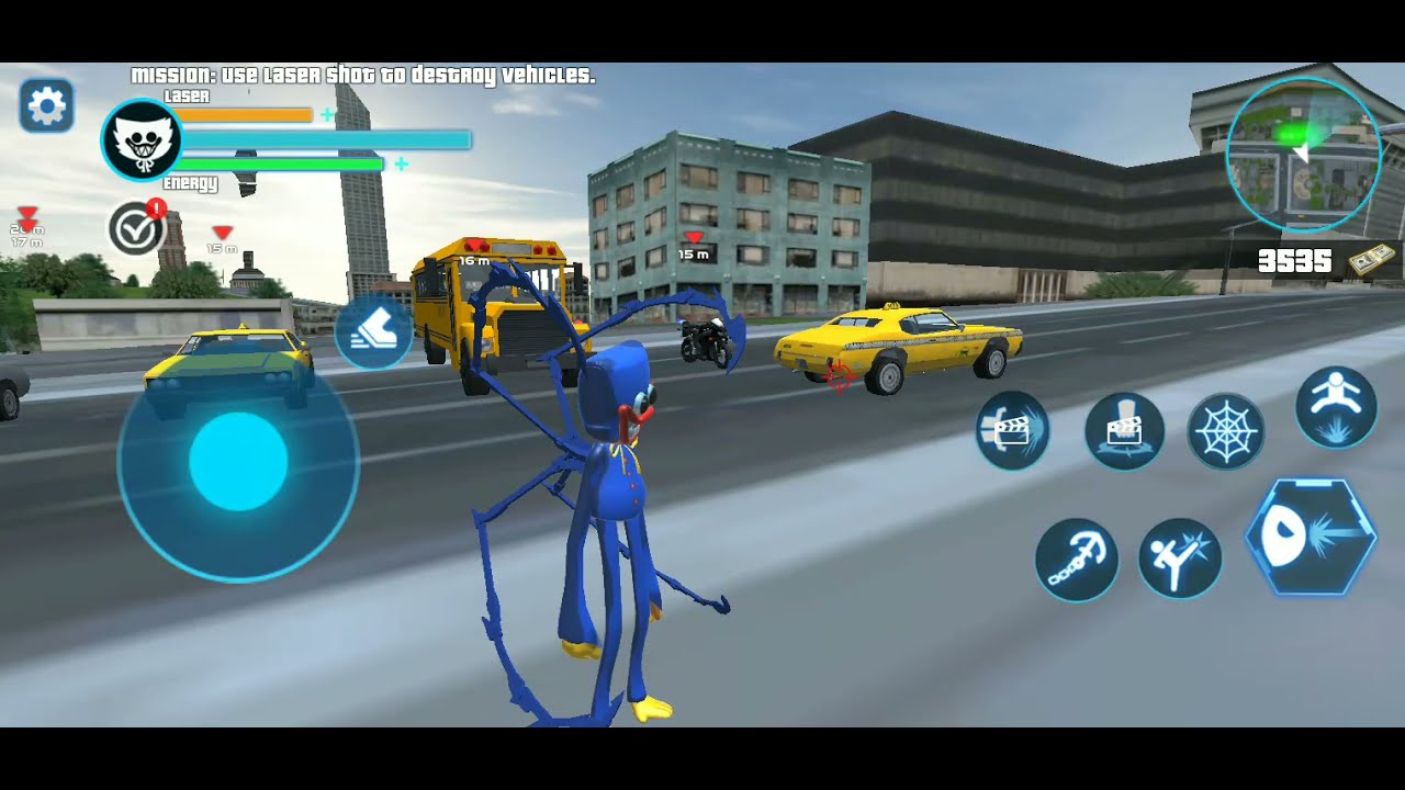 huggy wuggy open world game ,poppy rope hero#1/Shiva and kanzo game ...