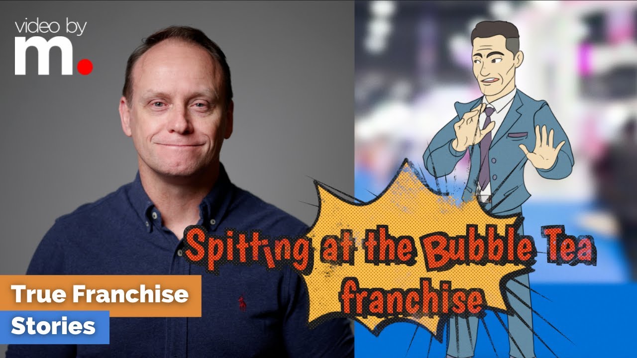 Spitting at the bubble tea franchise - YouTube