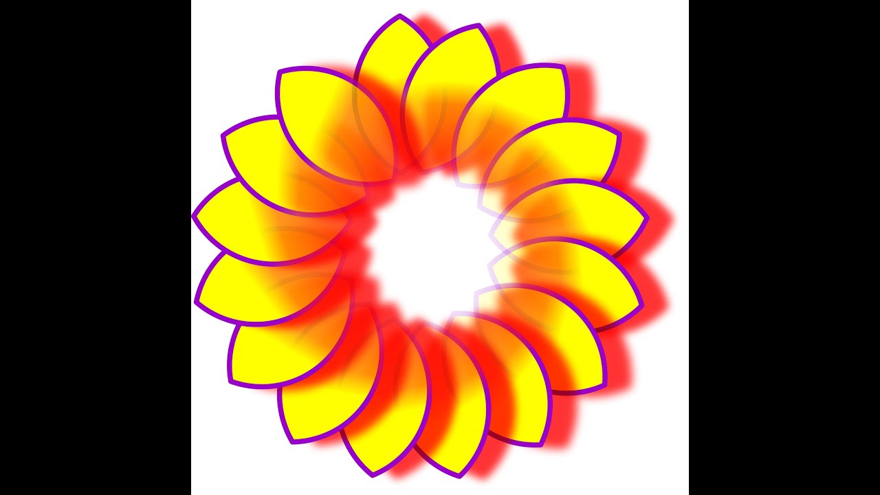 CorelDRAW PATTERN WITH SHADOW ELEMENT - YouTube