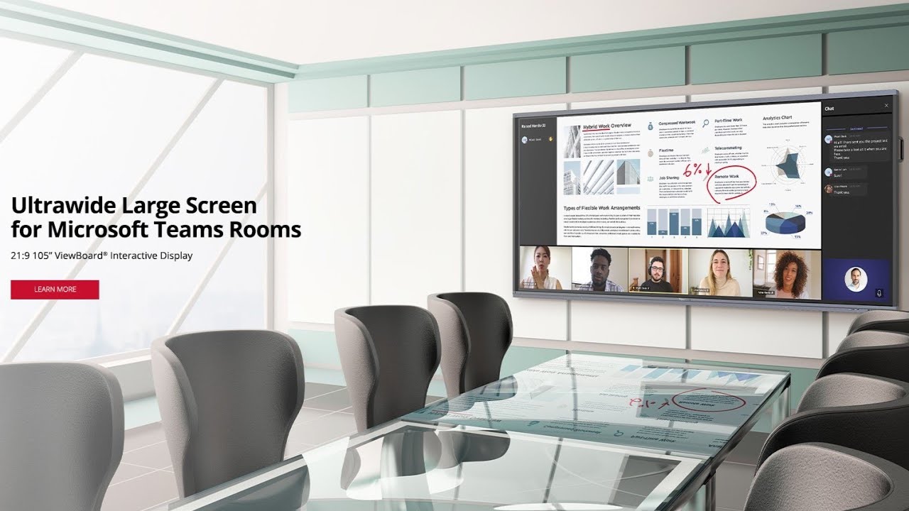 ViewBoard IFP105S | Make Space for Collaboration | 105" 5K Interactive ...