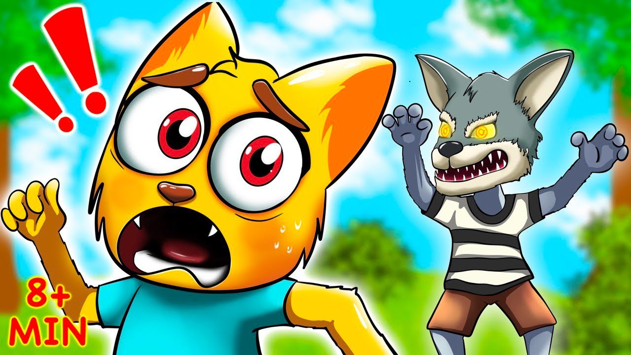 Big Grey Wolf Go away! + More Nursery Rhymes and Kids Songs - YouTube