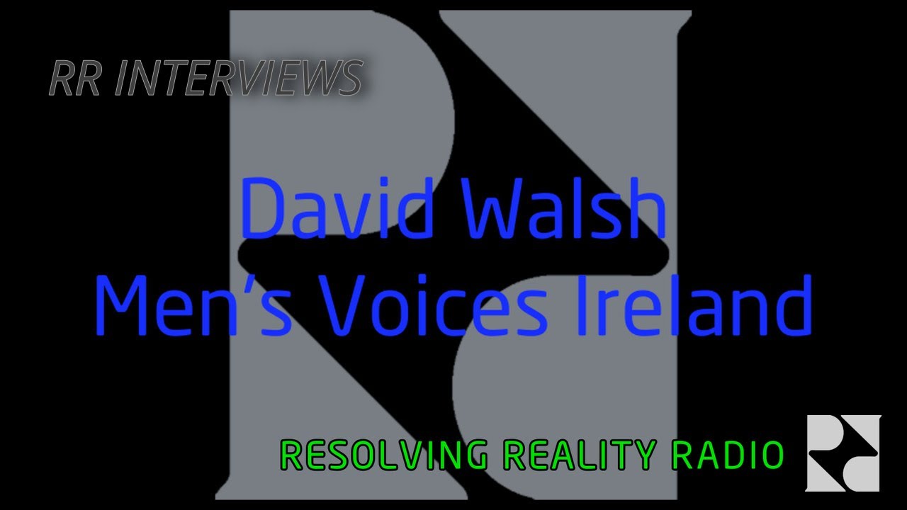 The War on Males - David Walsh (Men's Voices Ireland) - Resolving ...