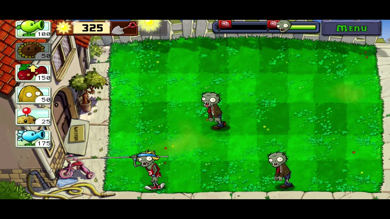 plants vs zombies game over - YouTube