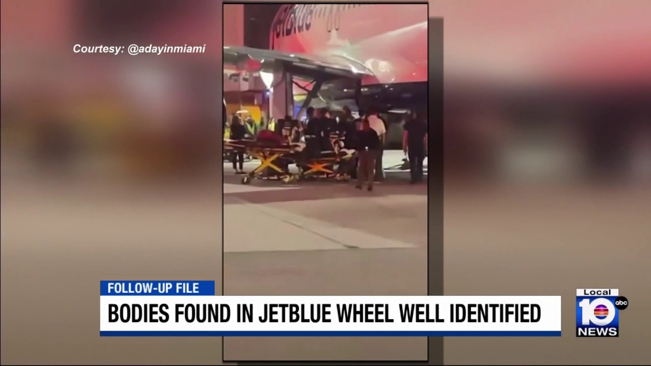 Authorities identify bodies found in wheel well of JetBlue airplane ...