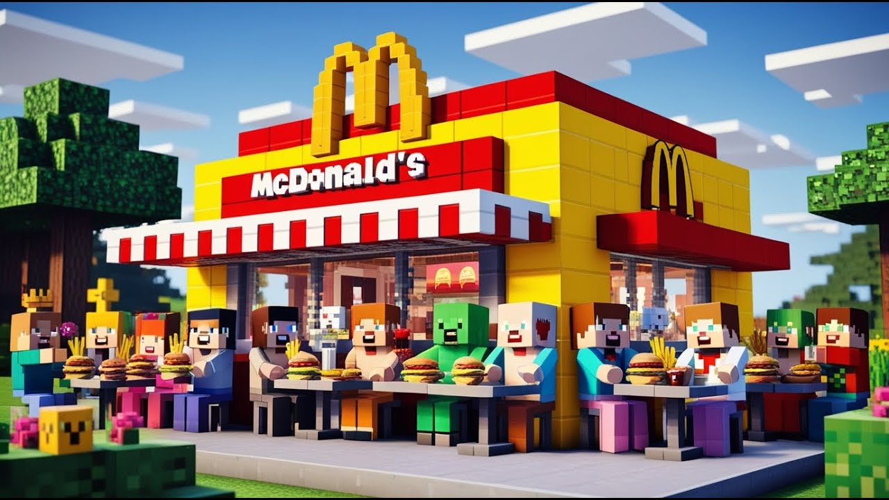 Minecraft 🍔 Mc Donald`s 🍟#002 - YouTube