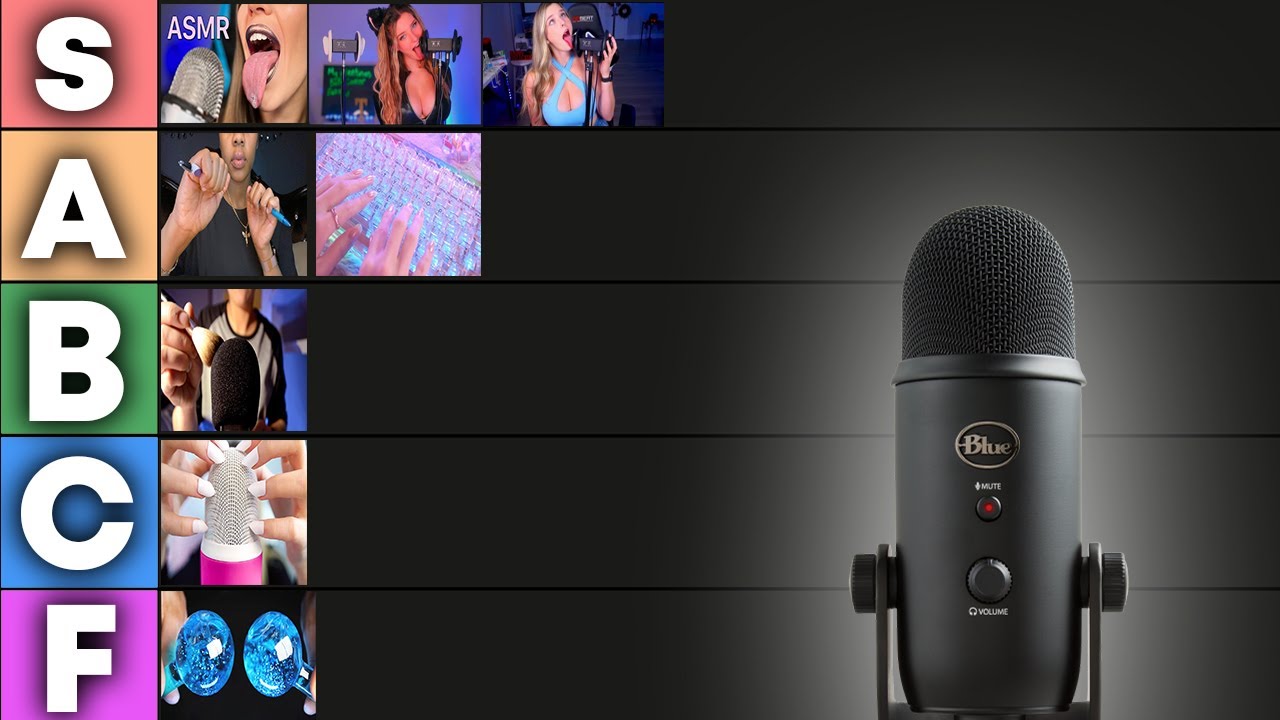 ASMR TRIGGERS TIER LIST - YouTube