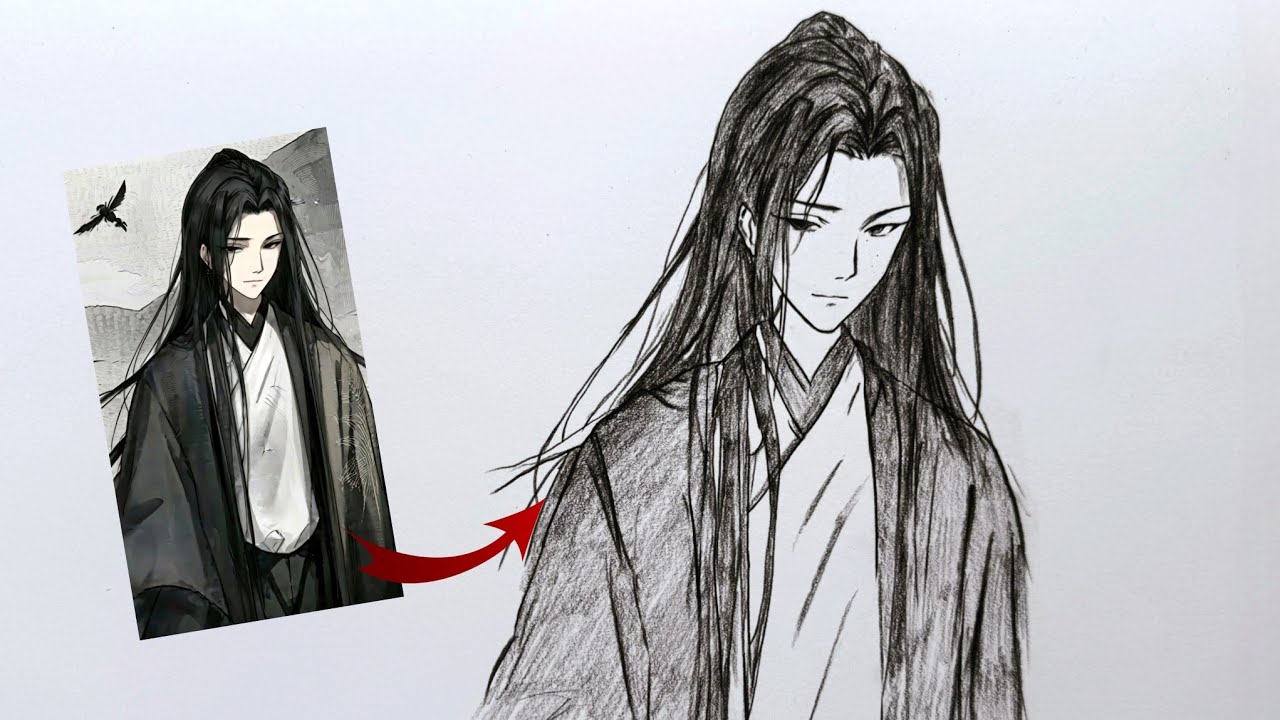 How to Draw Fang Yuan from Reverend Insanity | Step-by-Step Tutorial ...